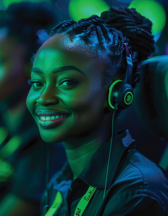 Improving first-line inbound voice customer service in financial services